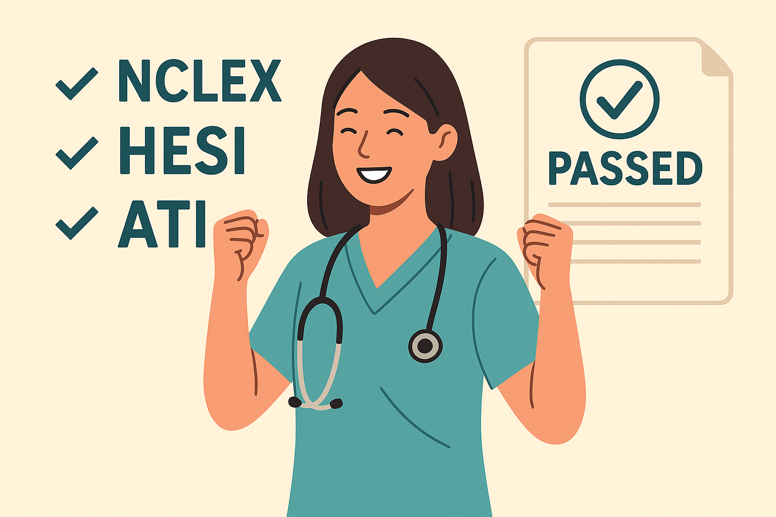 Pass the NCLEX on Your First Attempt - NCLEX, HESI EXAMS EXACT ...